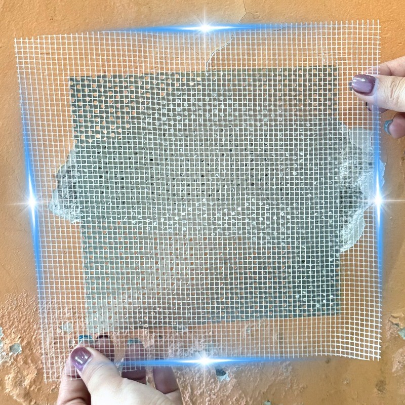 Ultra-Thin Fiberglass Mesh Wall Sticker 3 Sizes Self-adhesive Drywall ...