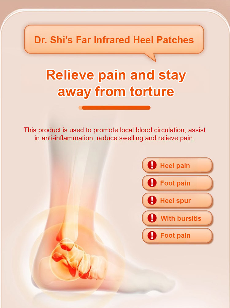 Official Flagship Store Heel Pain Patch Heel care Relieve fatigue heels ...