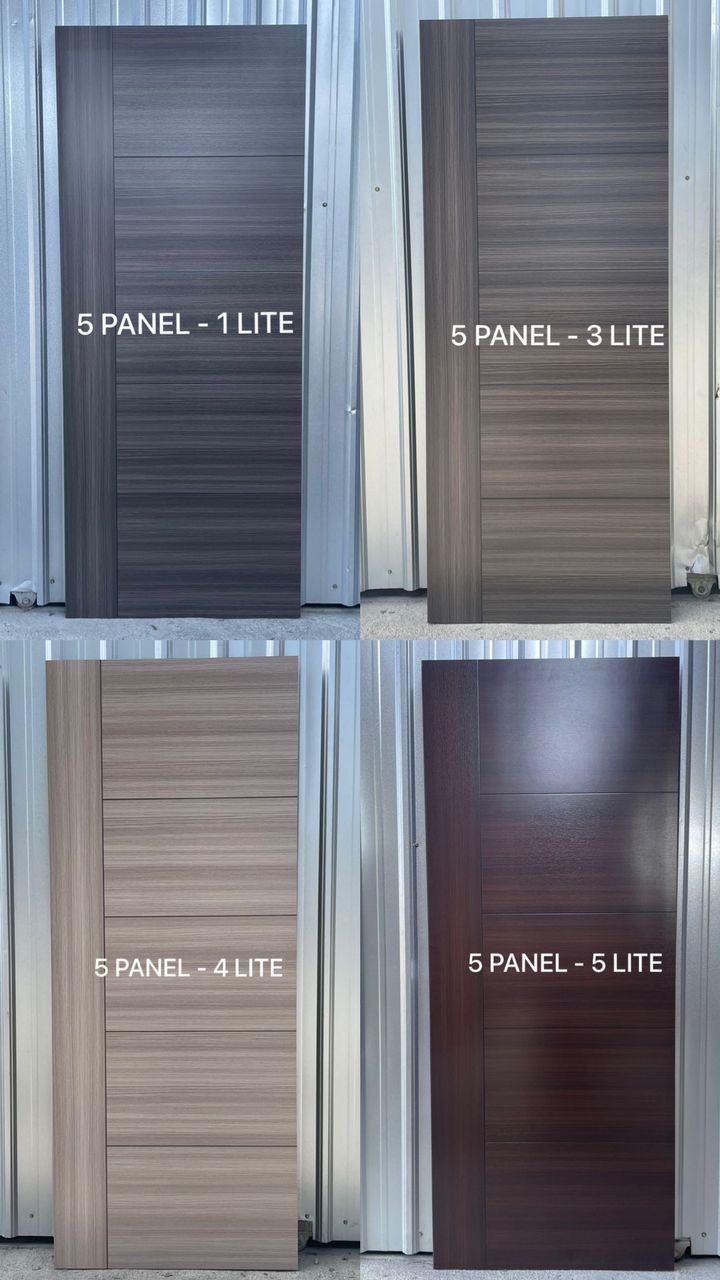 Pintu Kayu Melamine Wooden Door Laminate Semi-Solid Honeycomb Bedroom Door Pintu Bilik/ Office ...
