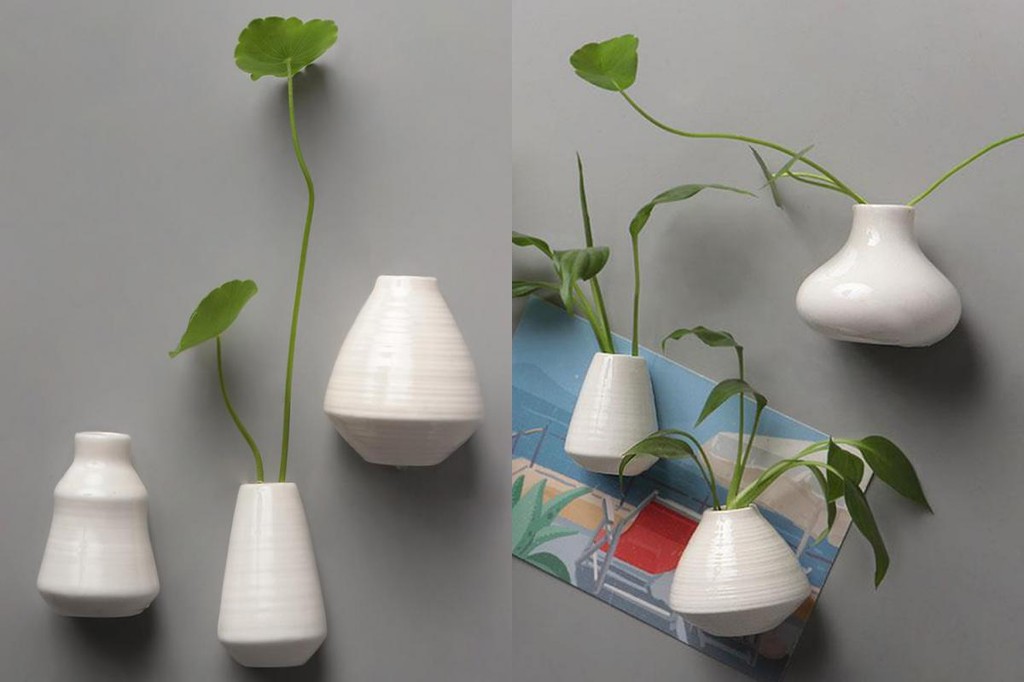 Small Vase Magnet Compact Vase Magnet Southeast Asian Style Mini ...