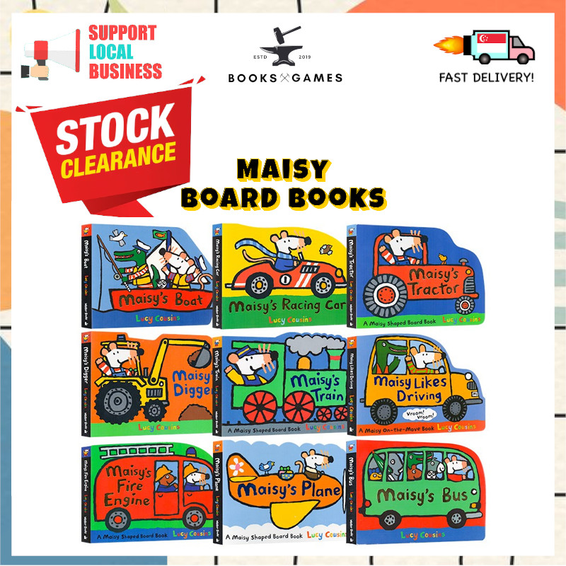 Maisy Board Books Maisy's Transportation Series Train/Boat/Plane ...