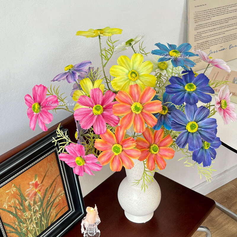 (3HEADS) GESANG Artificial Flower Fake Bunga Wedding Pelamin Gubahan ...