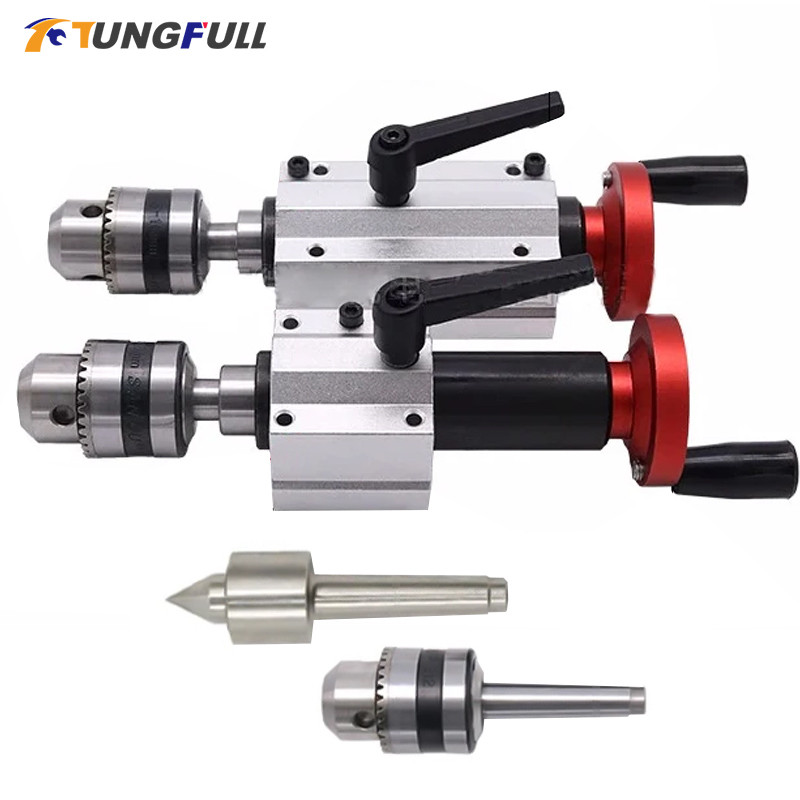Micro Lathe Accessories Lathe Tailstock Live Center B12 Chuck Live Top ...