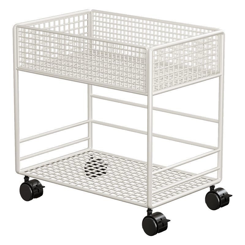 Under-desk Storage Rack, Desk-side Bookshelf, Study Table-side Floor ...