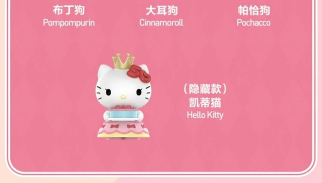 P POPMART POPMART Sanrio Family Hello Kitty 50th Anniversary Series ...