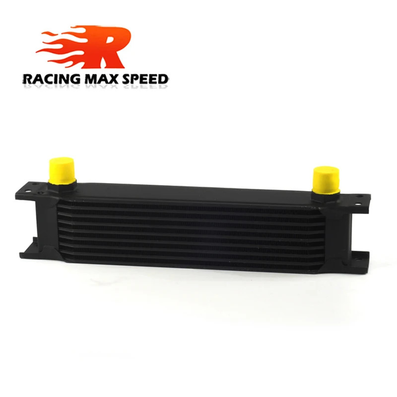 Racing Oil Cooler Raditor High Quality Black 7/13/15 Rows 10AN Aluminum ...