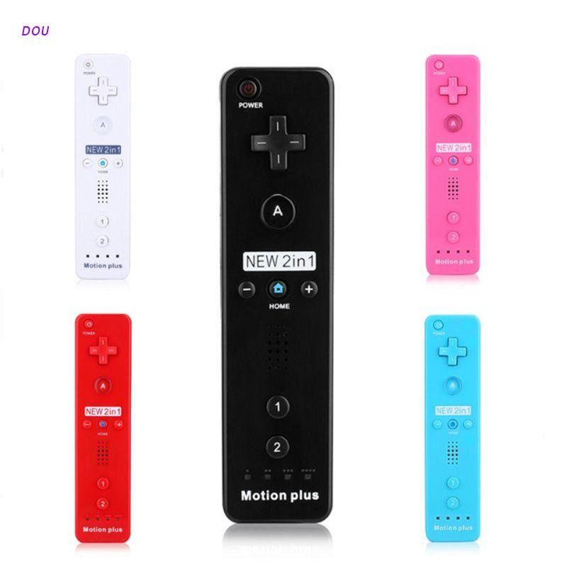 in stock DOU Built-in Motion Plus Wireless Gamepad for Wii Remote ...