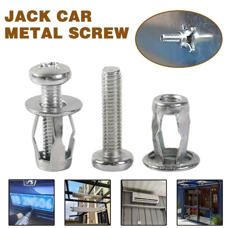 M4 M5 M6 M8 Petal Rivet Lock Nuts with Screw Iron Skin Metal Screw ...