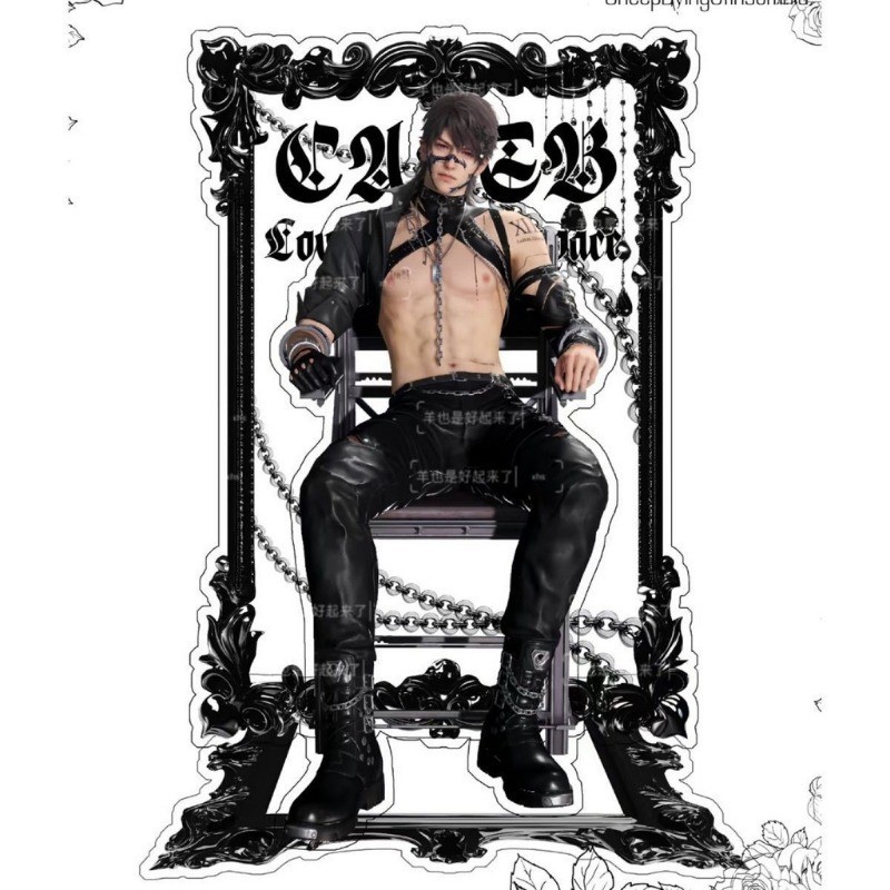 Love and DeepSpace Sylus Caleb Zayne Xavier Acrylic Card Collectible ...