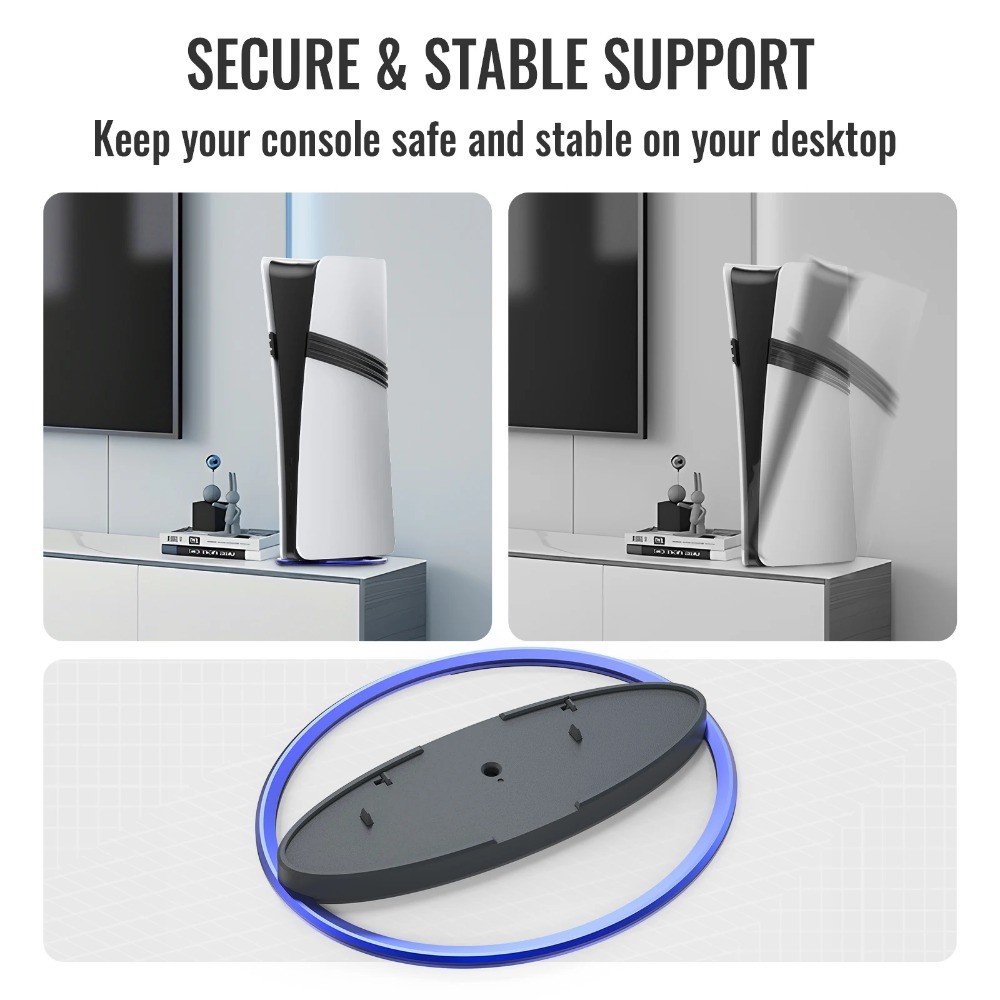 For PS5 & PS5 Pro / Slim Console Dock Stand For Playstation 5 Game ...