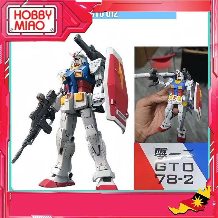GTO 012 HG 1/144 RX-78-2 Fighter The Origin Series Plamo | Shopee Malaysia