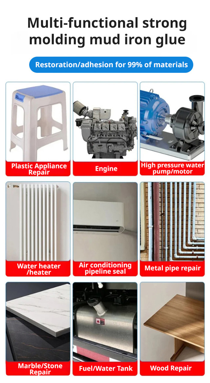 Waterproof Silicon Sealant/Plasticine Sealant Clay/Metal Cast Iron ...