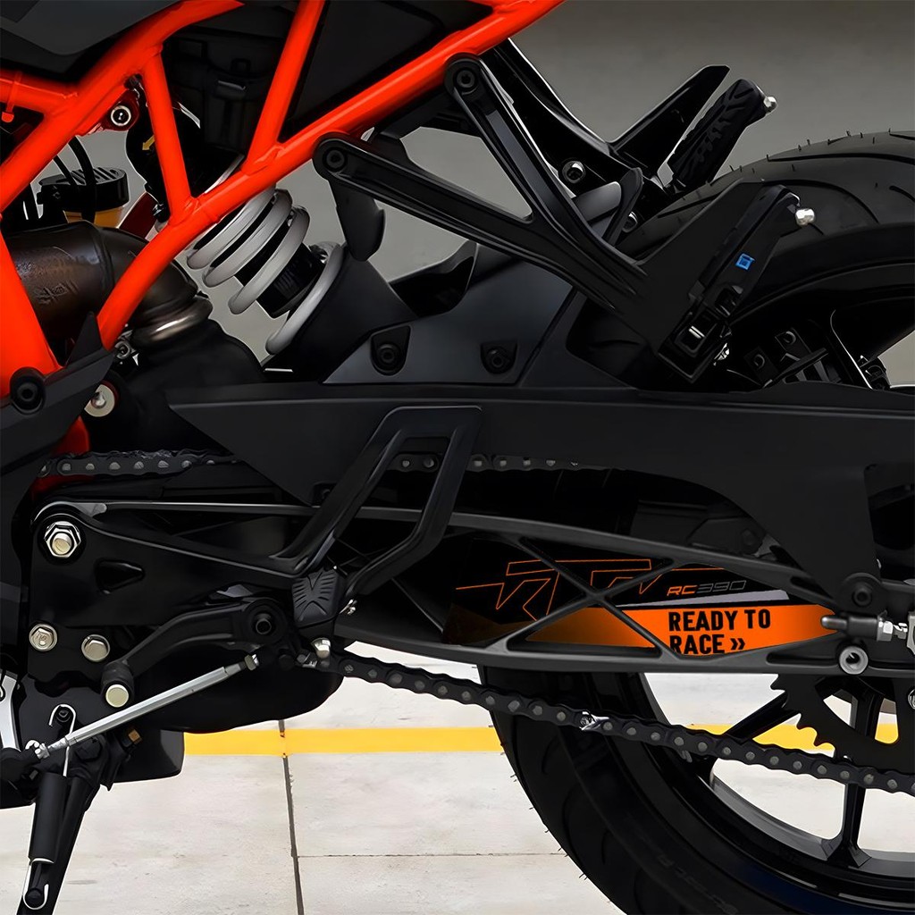 For KTM RC390 Custom Swingarm Decals - Reflective Vinyl Sticker Kit for ...