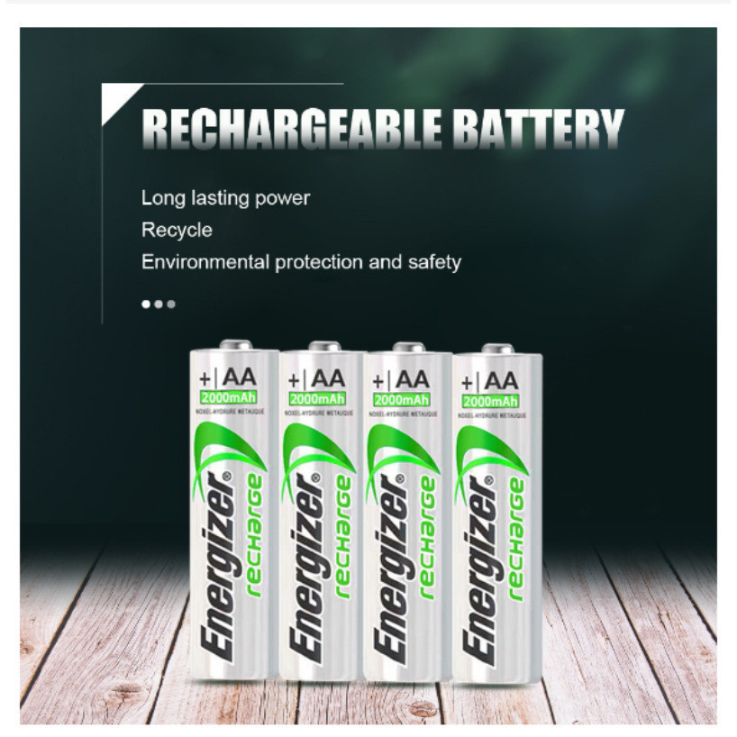 🔥Free Gifts🔥4-8PCS Energizer 1.2V AA/AAA 900mAh 2450mAh Ni-Mh ...