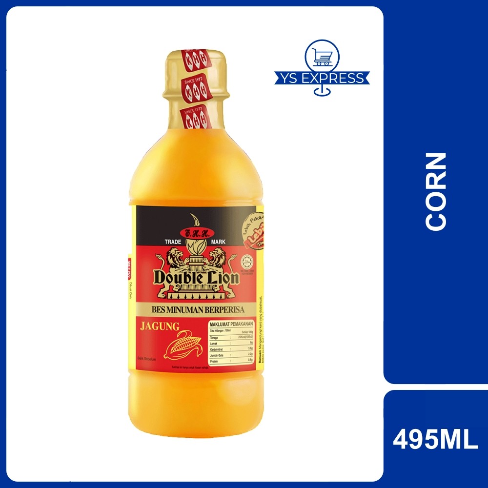DOUBLE LION Corn Flavoured Concentrated 495ML - Bes Minuman Berperisa ...