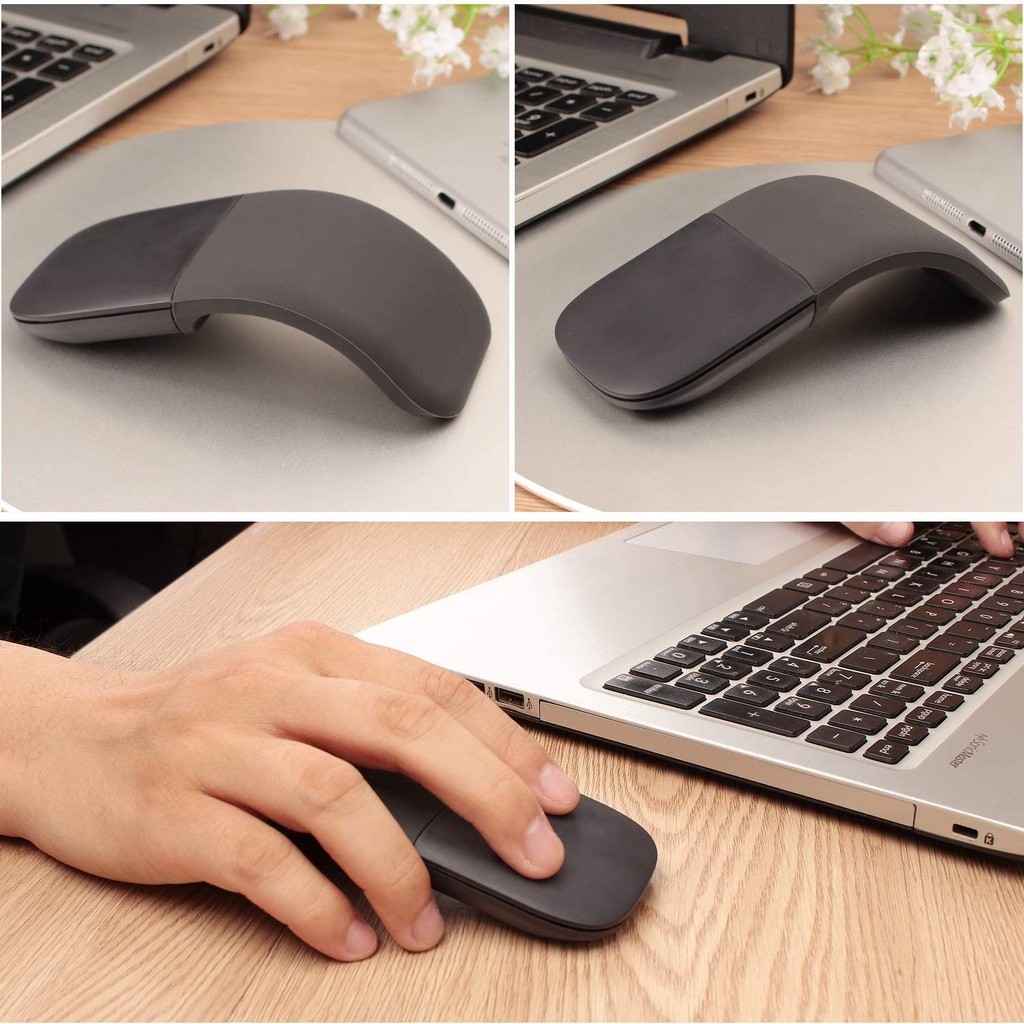 Tetikus Arka Bluetooth Arc Touch Mouse Portable Wireless Foldable ...
