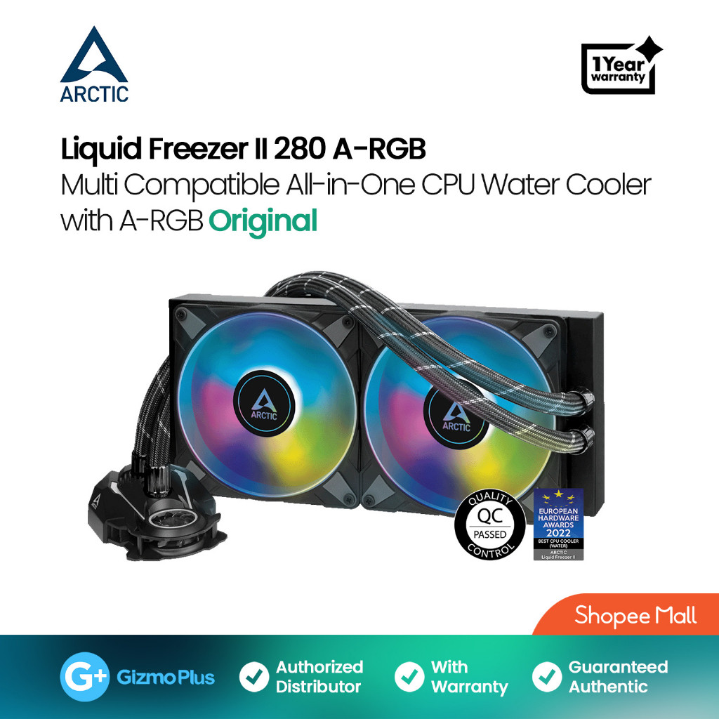 in stock Arctic Liquid Freezer II 280 A-RGB Multi Compatible All-in-One ...