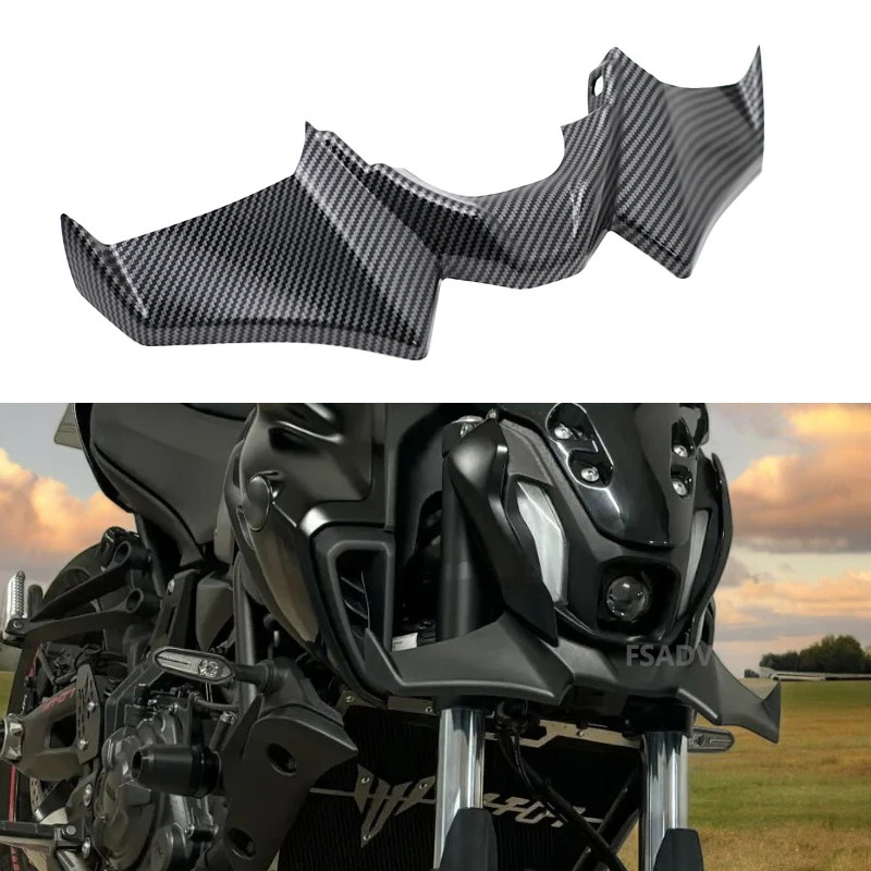 2023 MT07 Sport Downforce Naked Front Spoilers Aerodynamic Wing ...