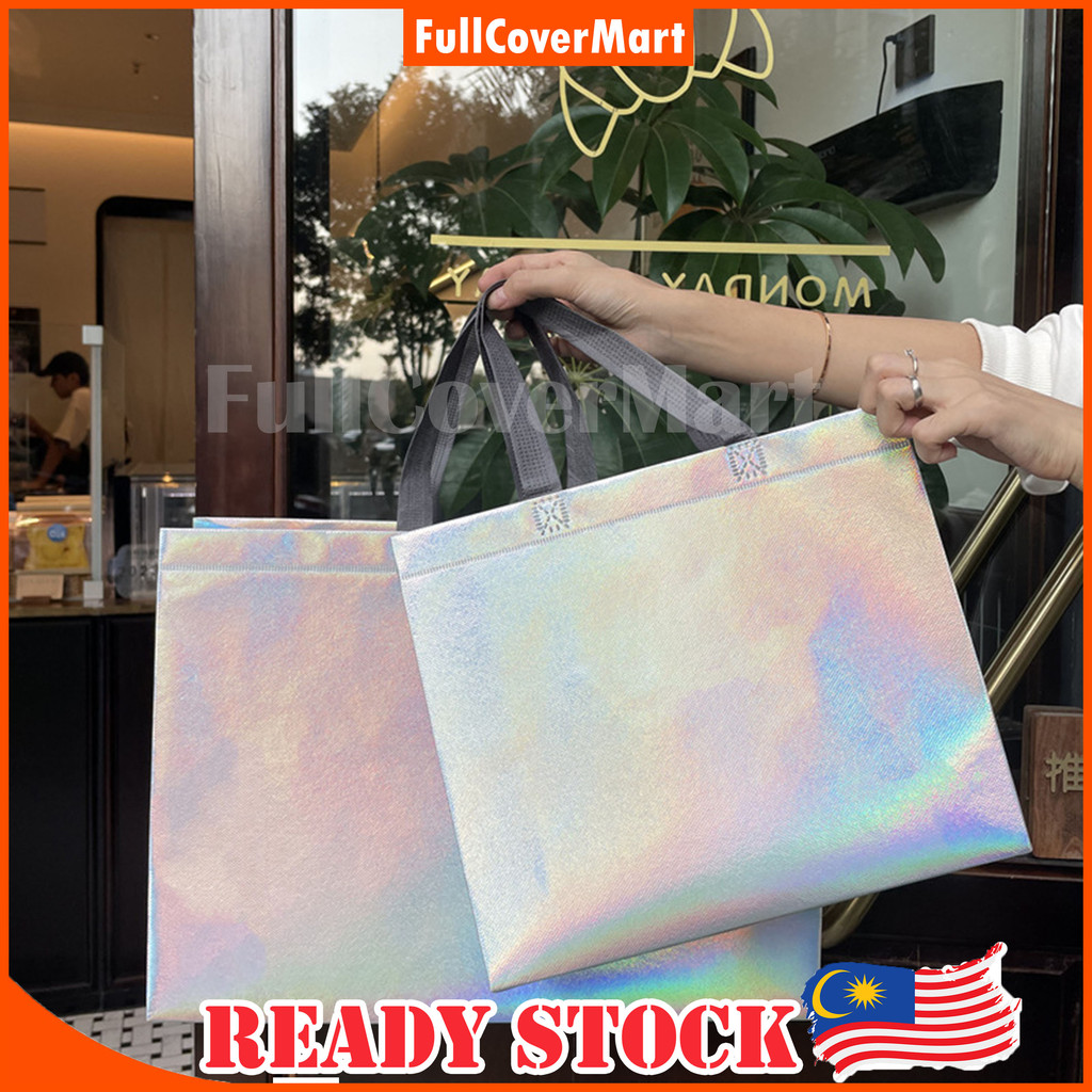 (BAG91)Non Woven Bag Tote Bag Shopping Bag Size Large Medium Small Beg ...