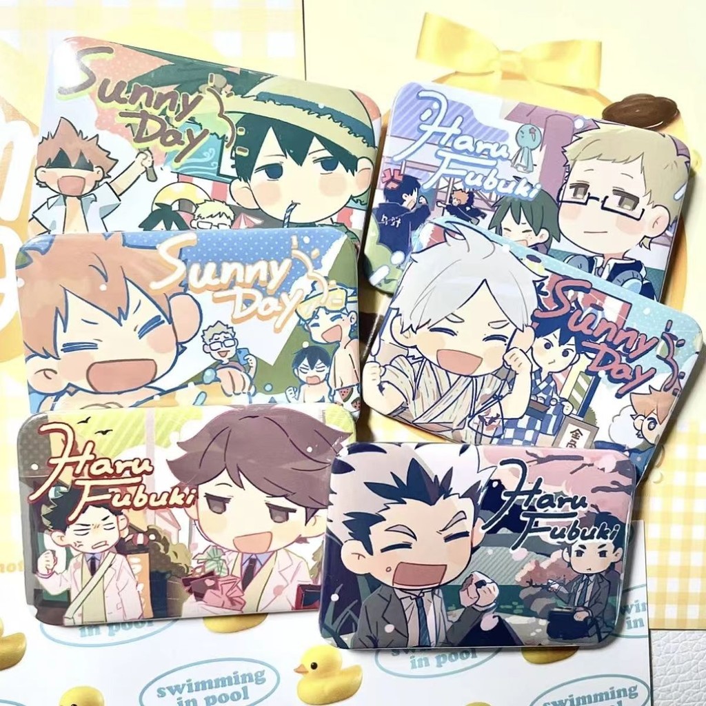 Haikyuu!! Badge Summer Reunion Fan Badge Hinata Shouyou Kageyama tobio ...