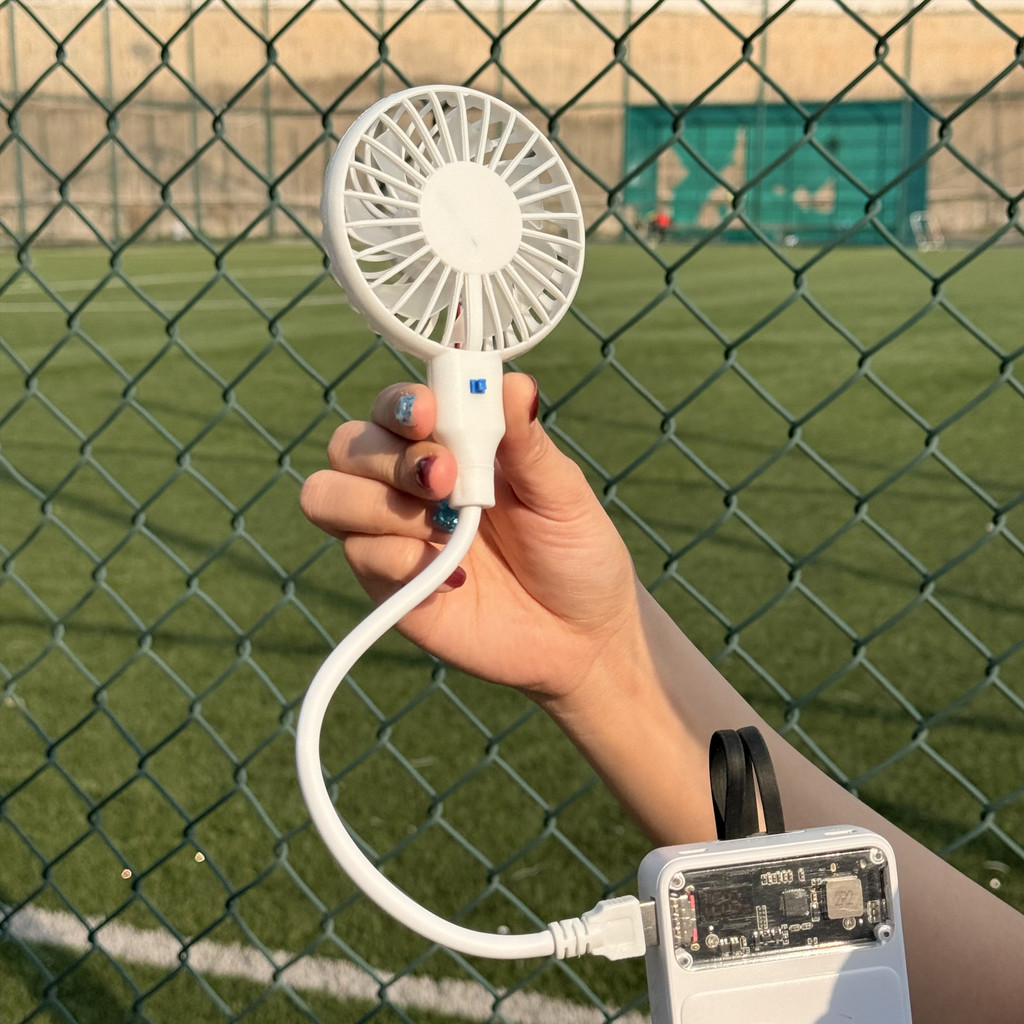USB Plug in Fan -Low Noise Portable Fan with Switch- 360 Adjustable ...