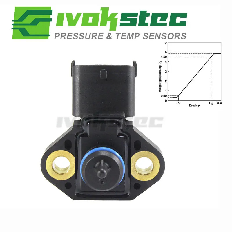 OE: 0281002420 0281006123 For Bosch MAP Intake Manifold Pressure Sensor ...