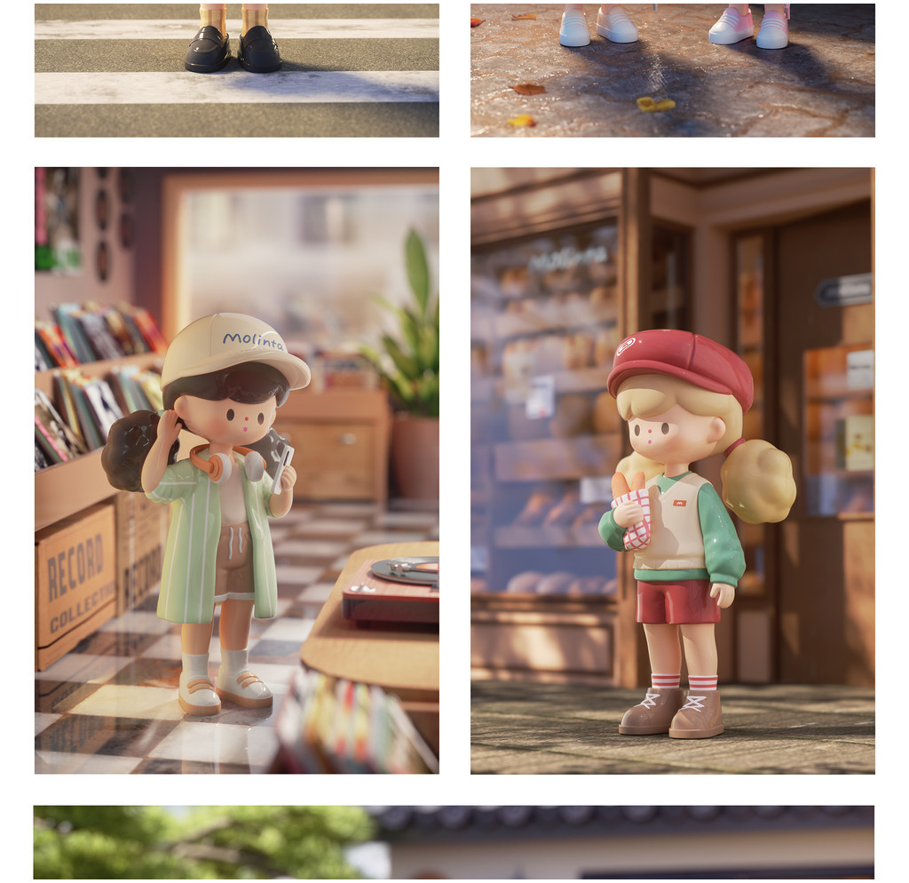 FINDING UNICORN x Molinta Spring City Wandering Series Blind Box (10 ...