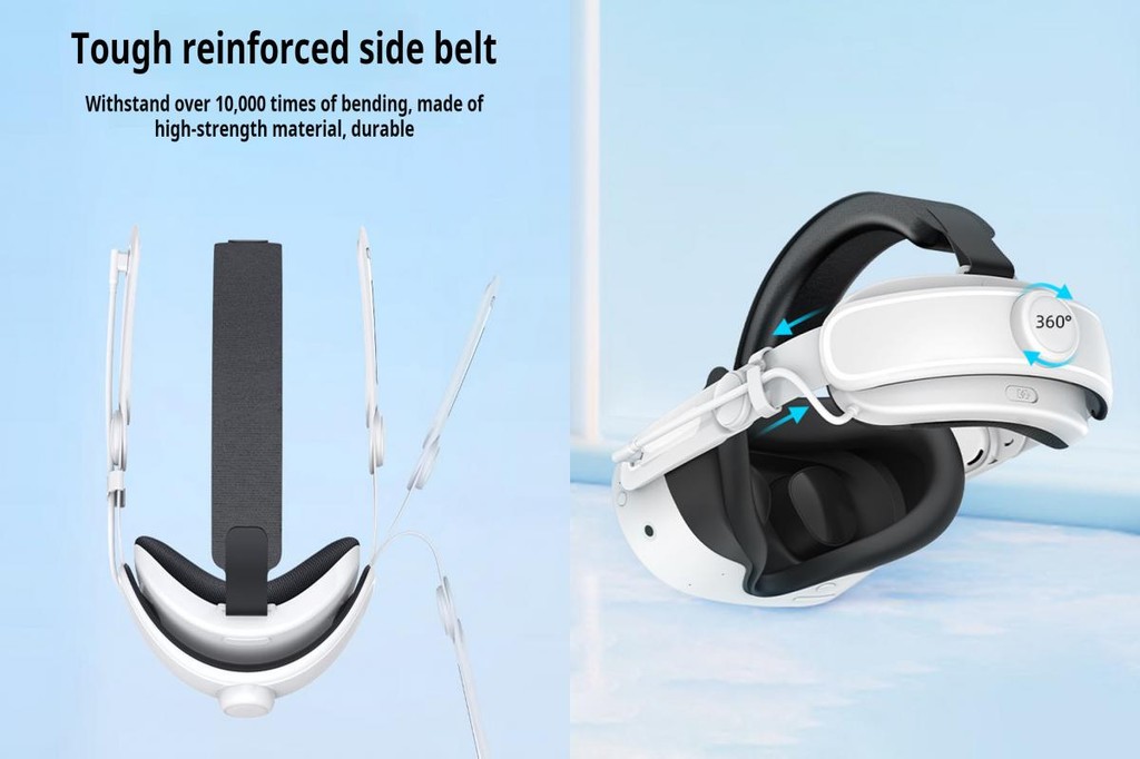{New} High-quality Head Strap Adjustable Headband Ultra Comfort Vr ...