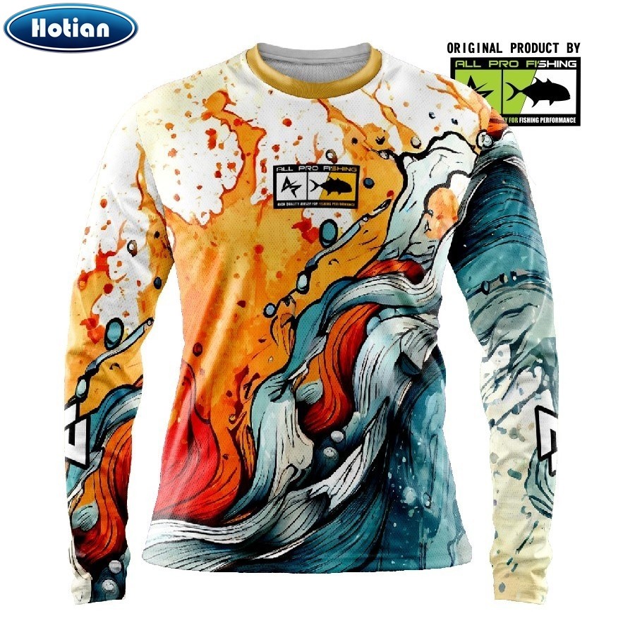 Spot goods2024 New Design Baju Pancing Long Sleeve Full Sublimation 3D ...