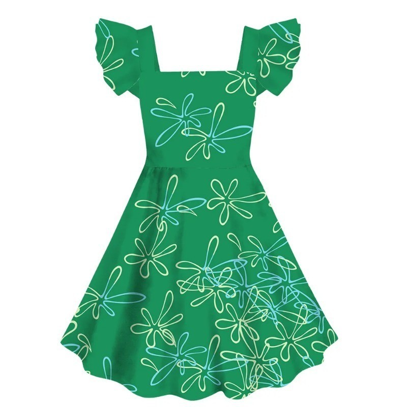 Disgust Joy Cosplay Kids Dress Costume Movie Inside Cosplay Out 2 ...