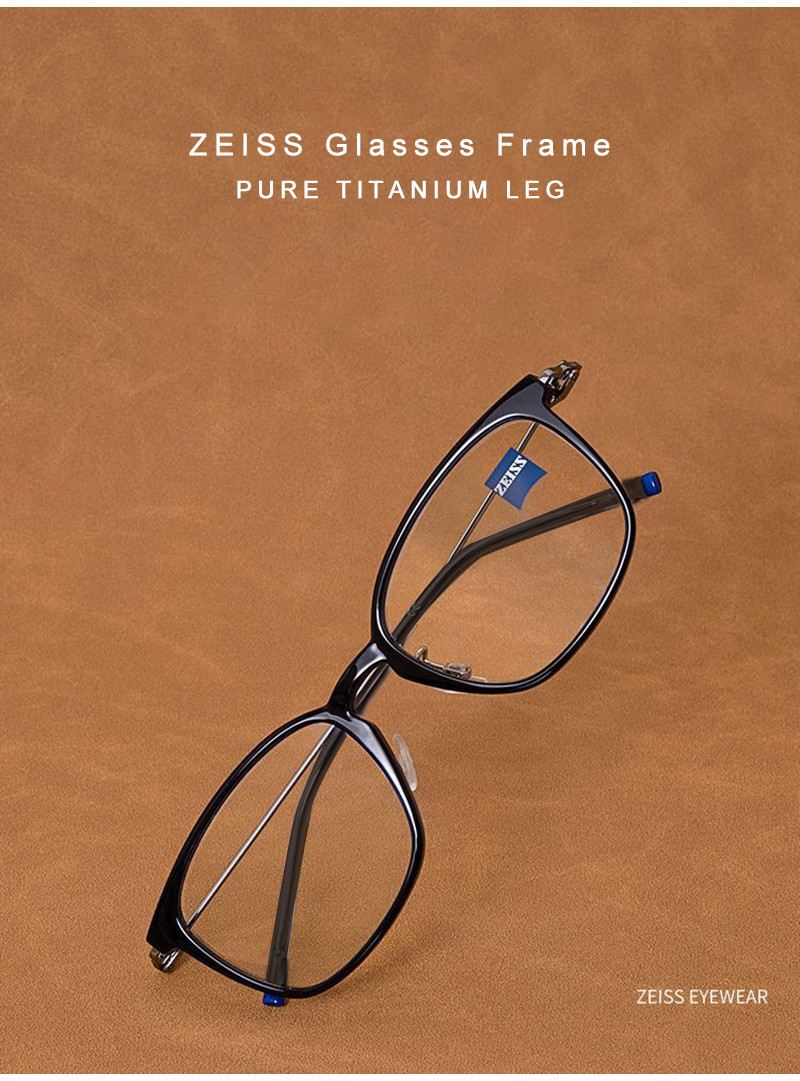 ZEISS ZS22706 Rectangle Eyeglasses Stylish Glasses Frame Business ...