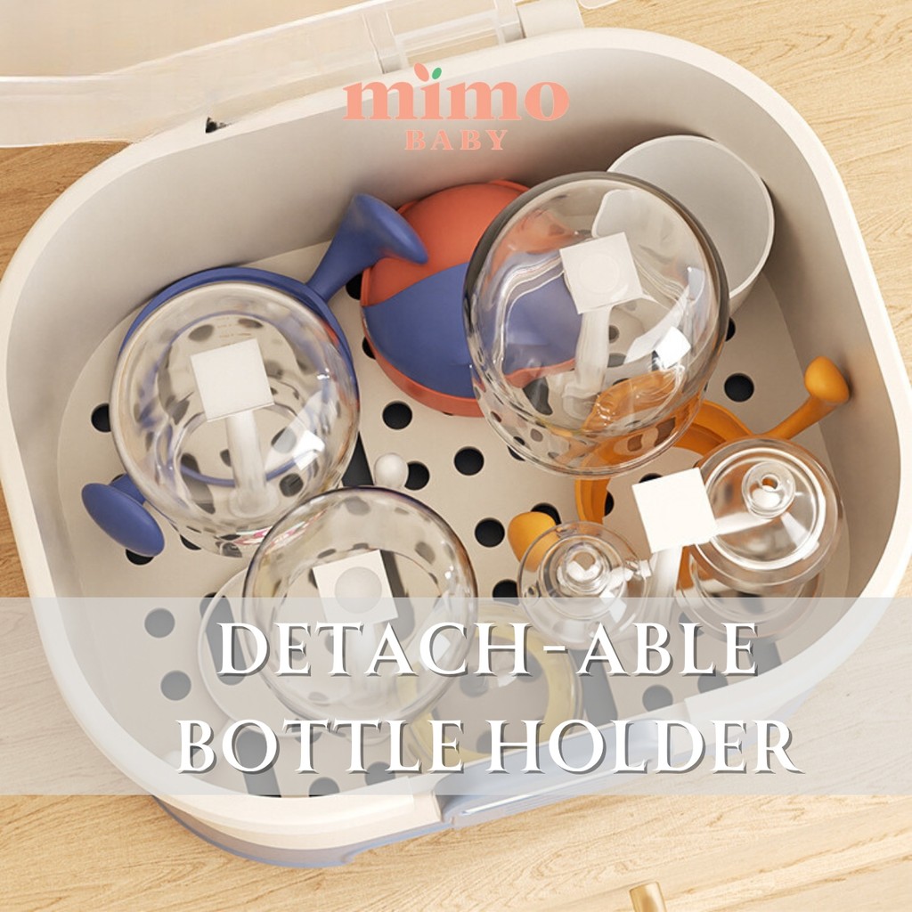 Mimo Baby Nursing Bottle Storage Box | Milk Bottle Storage Box to Keep ...