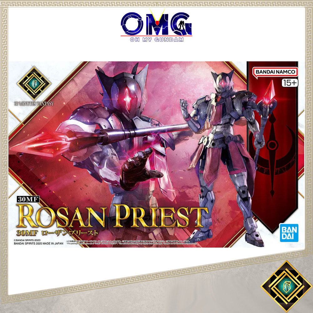 Bandai 30MF Rosan Priest 68339 Plastic Model 30 Minutes Fantasy Rozan ...