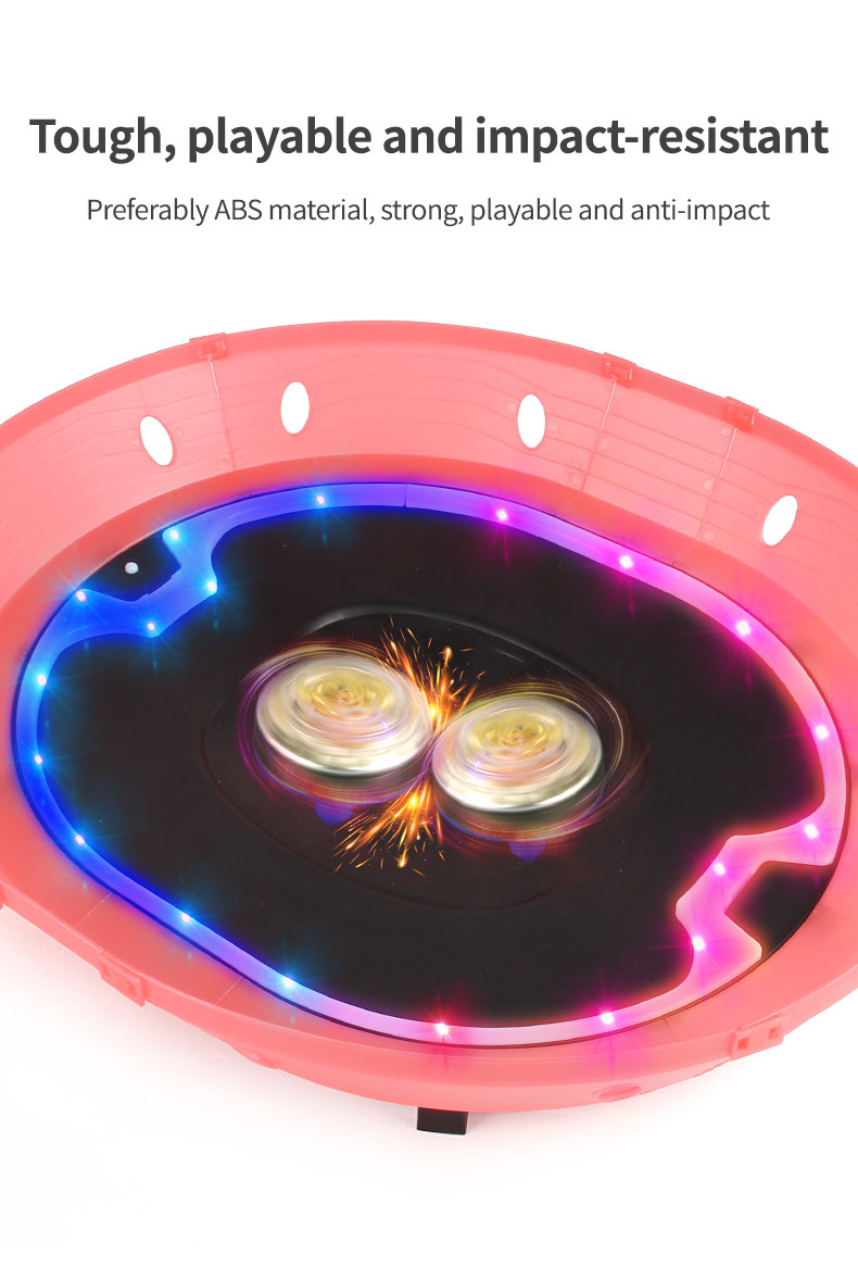 BX Light Stadium Spinning Tops X Oval Arena Battle Without Battery ...