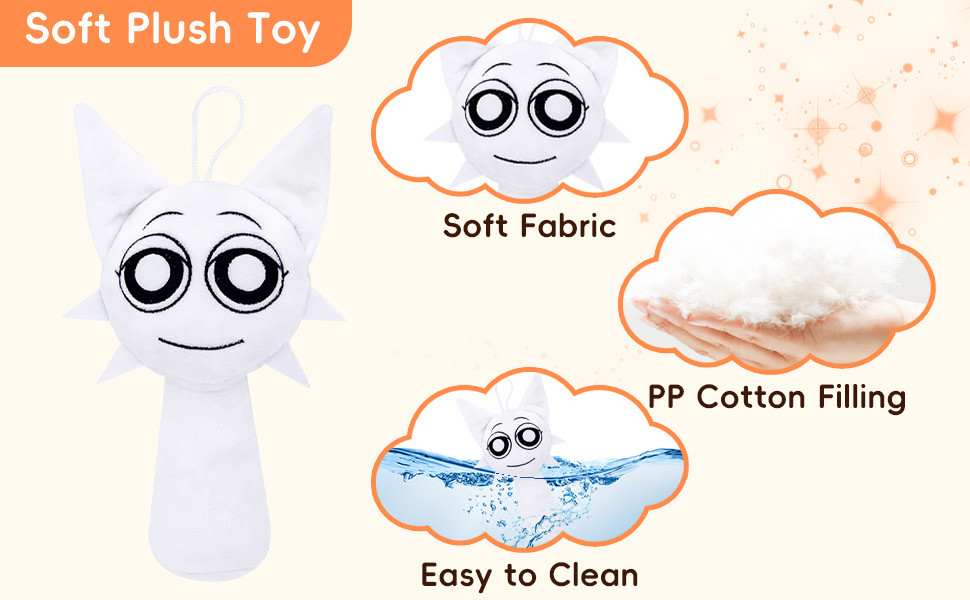 Sprunky Plush Toys - 8'' Spunki Plushies for Horror Game Fans, Soft and ...
