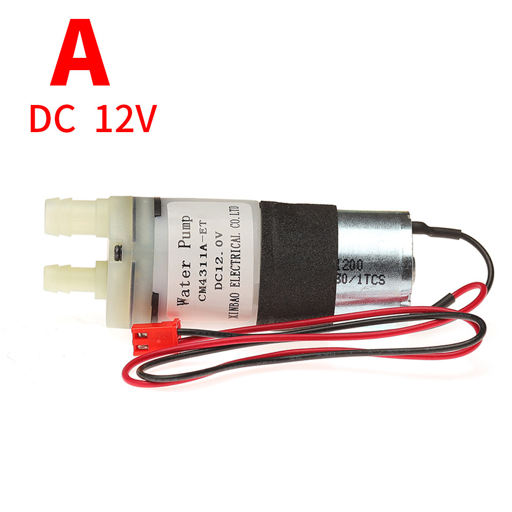 Large Flow Mini 370 Water Pump DC 7.4V 9V 12V Micro Diaphragm pump Low ...