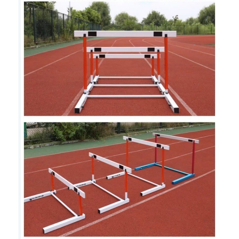 Track and Field Competition Standard Hurdle Rack, 40-106cm Adjustable ...