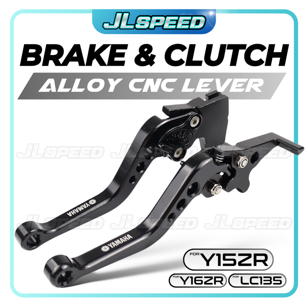 Cnc Alloy Lever Brake & Clutch Adjustable Y15 Y15ZR V1 V2 / Y16 Y16ZR / LC135 5S / Y125ZR 125ZR ...