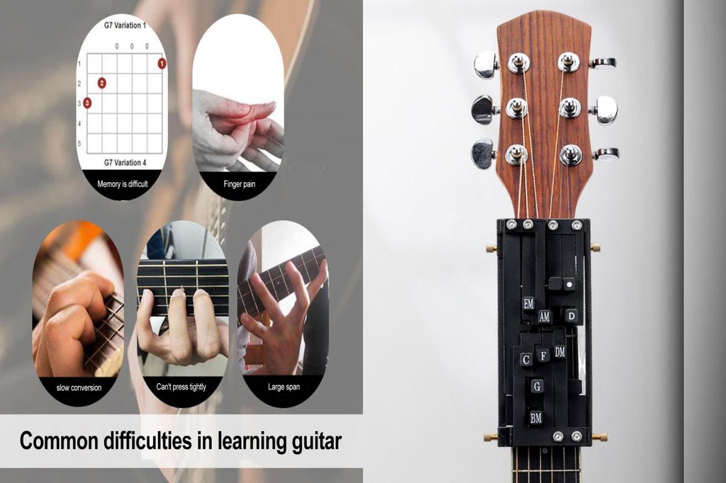 skystar Finger Pain Free Guitar Tool Finger-friendly Guitar Chords Easy ...