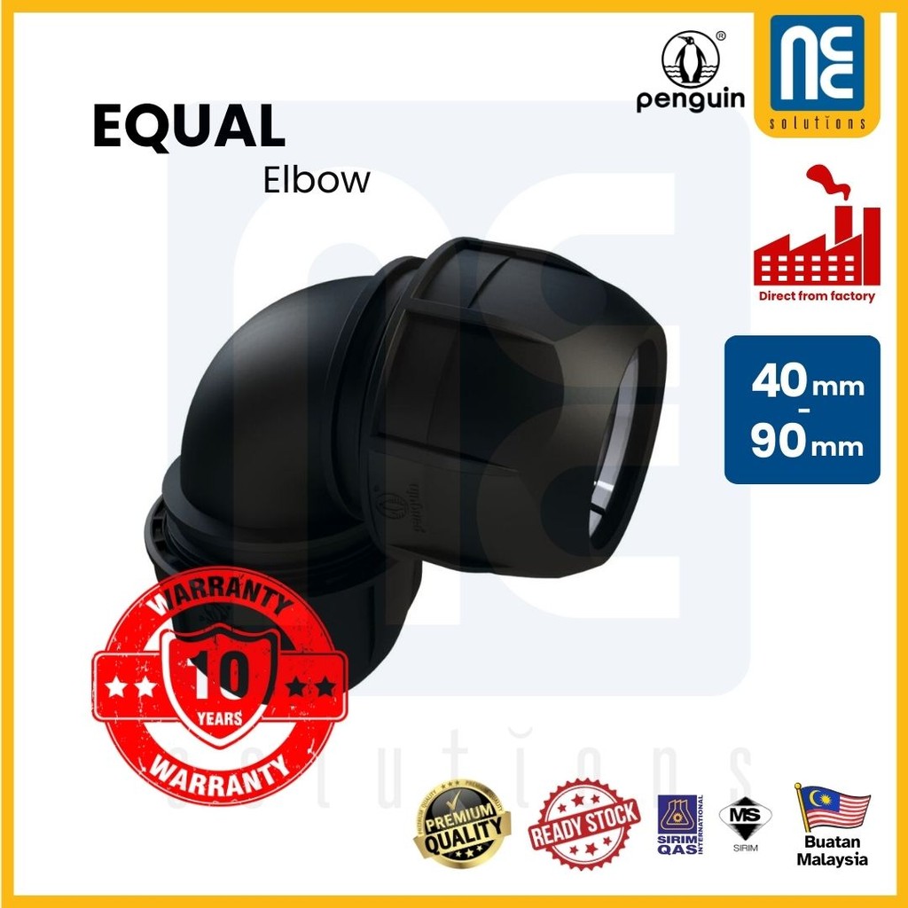 PN16 HDPE Compression Poly Pipe Connector Poly Pipe Fitting Poly ...