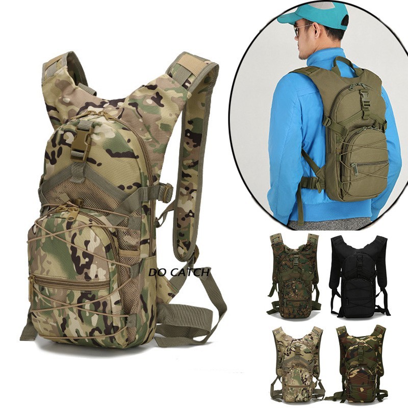 in stock 15L Hiking Hydration Backpack with 3L Water Bladder Tactical ...