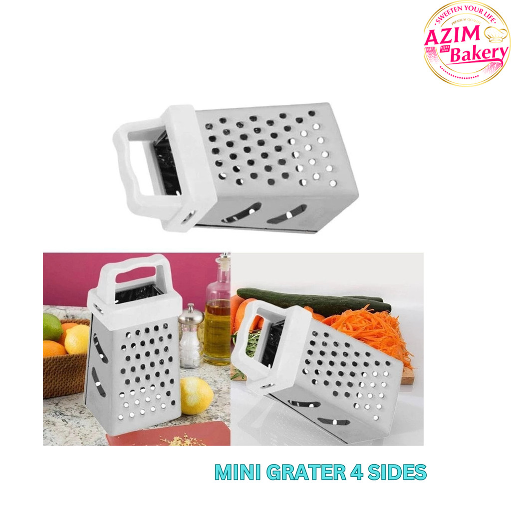 Stainless Steel Mini 4 Sides Grater Multifunction Handheld Grater ...