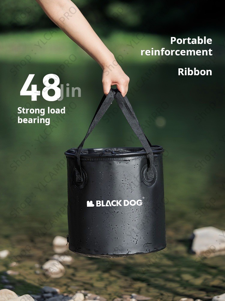 BLACKDOG Multi-Function Bucket Laundry Bag Portable Basket Camping Easy ...