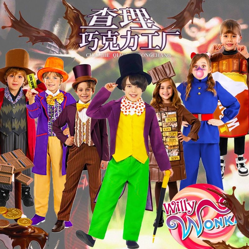 Halloween Movie Wonka Leader Charlie And Chocolate Factory Children ...