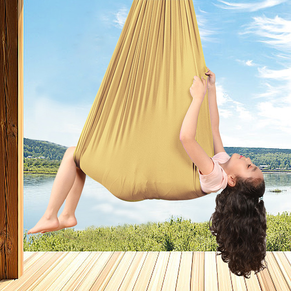 Sensory Swing Elastic Indoor and Outdoor Therapy Cuddle Swing Healing ...