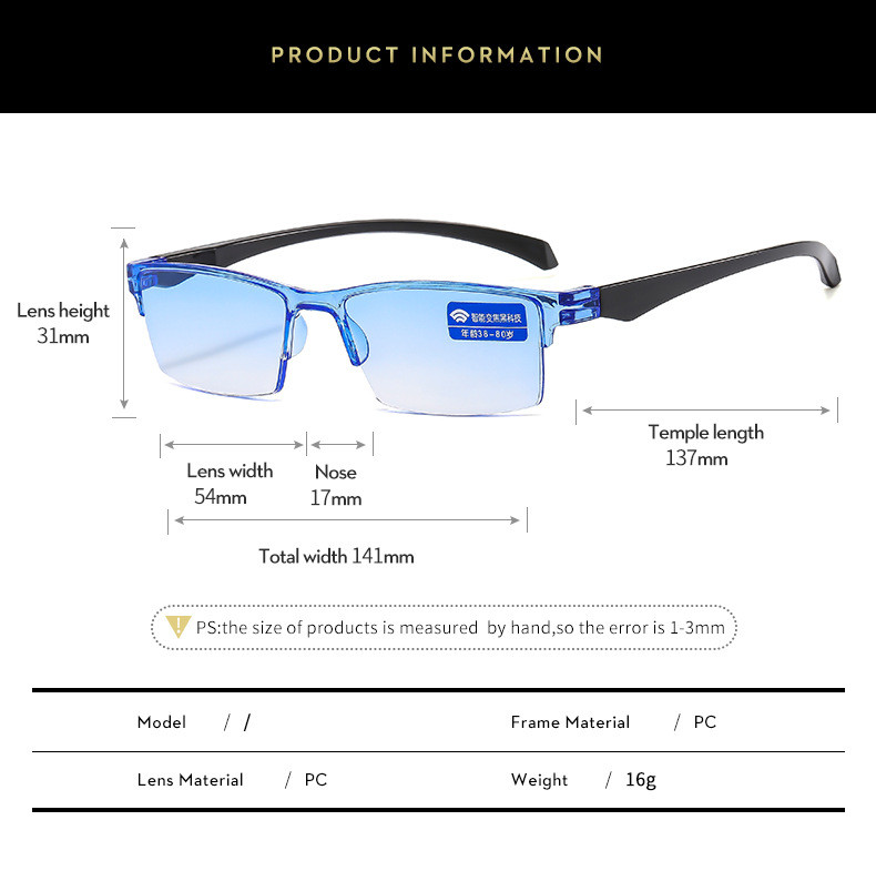 🌟Anti-blue light/Eye protection🌟Smart zoom integrated gradient color ...