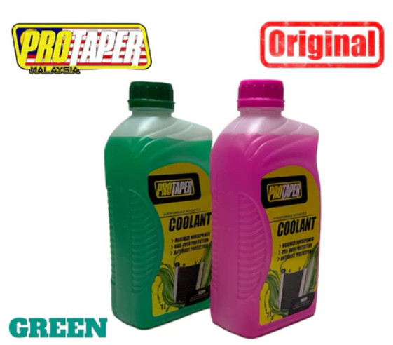 RADIATOR WATER COOLANT PROTAPER RACING [ 1LITER ] * GREEN / PINK ...