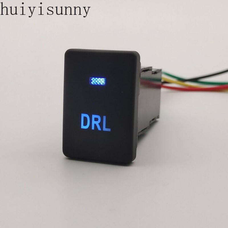 HYS For Mitsubishi Mirage LA Outlander ZK Triton MQ MR Car Blue LED DRL Light Rear Fog Light ...