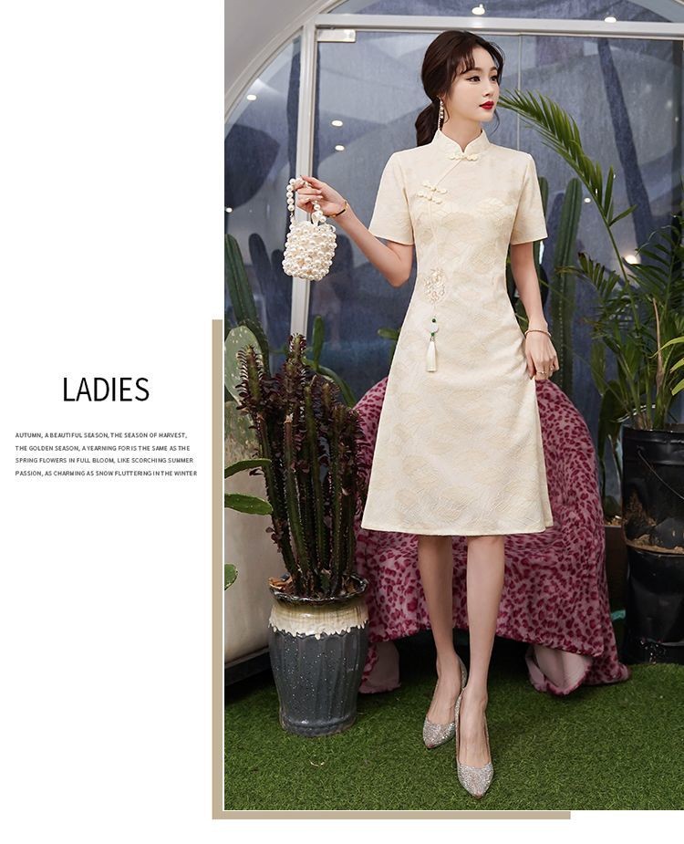 [HMYY] Ready Stock~Young Style Improved Cheongsam Plus Size Women's ...