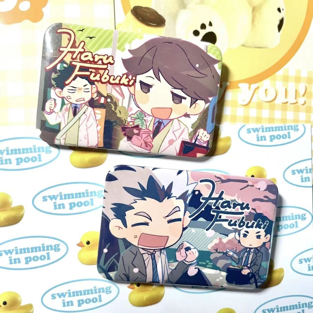 Haikyuu!! Badge Summer Reunion Fan Badge Hinata Shouyou Kageyama tobio ...